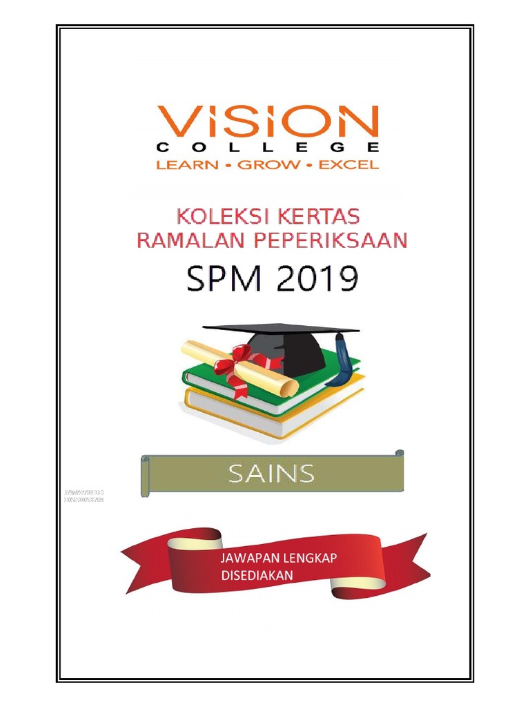 Soalan Ramalan Sains SPM 2019 PDF | PDF