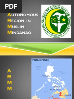 All About BARMM Region in The Philippines | PDF | Mindanao | Philippines