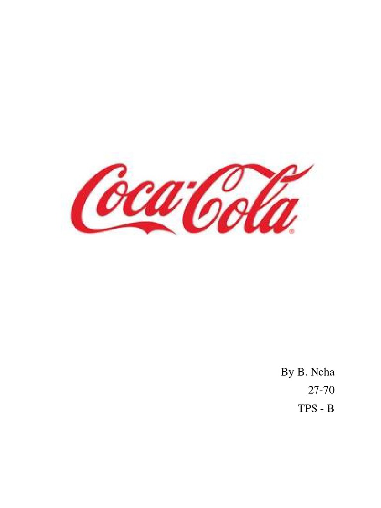 Coco Cola | PDF | Coca Cola | The Coca Cola Company