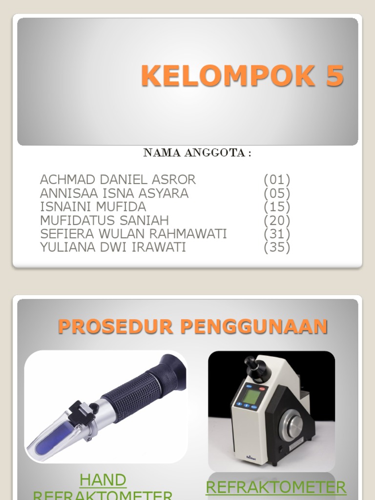 AKF Cara Penggunaan Fraktometer | PDF