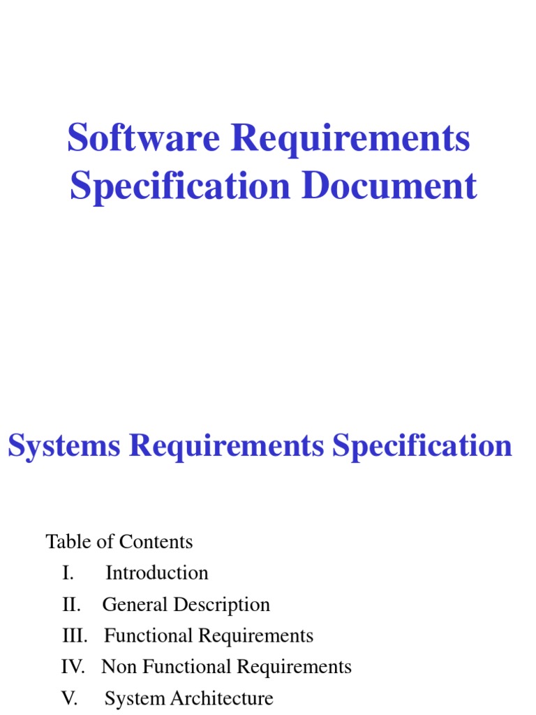 Detailed Requirements Specification for a Video Rental System | PDF | Specification (Technical ...