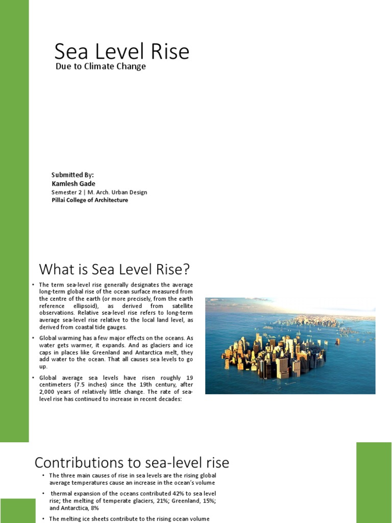 Sea Level Rise | PDF | Sea Level Rise | Sea Level