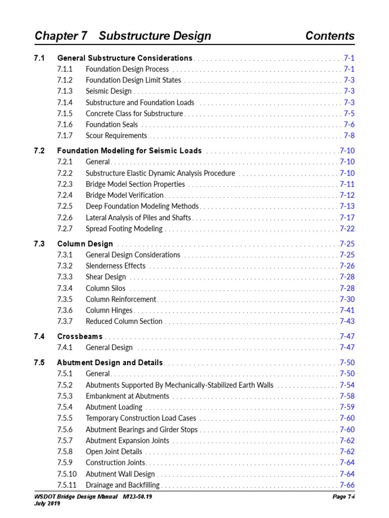 Chapter7 Substructure Design PDF | PDF | Geotechnical Engineering ...