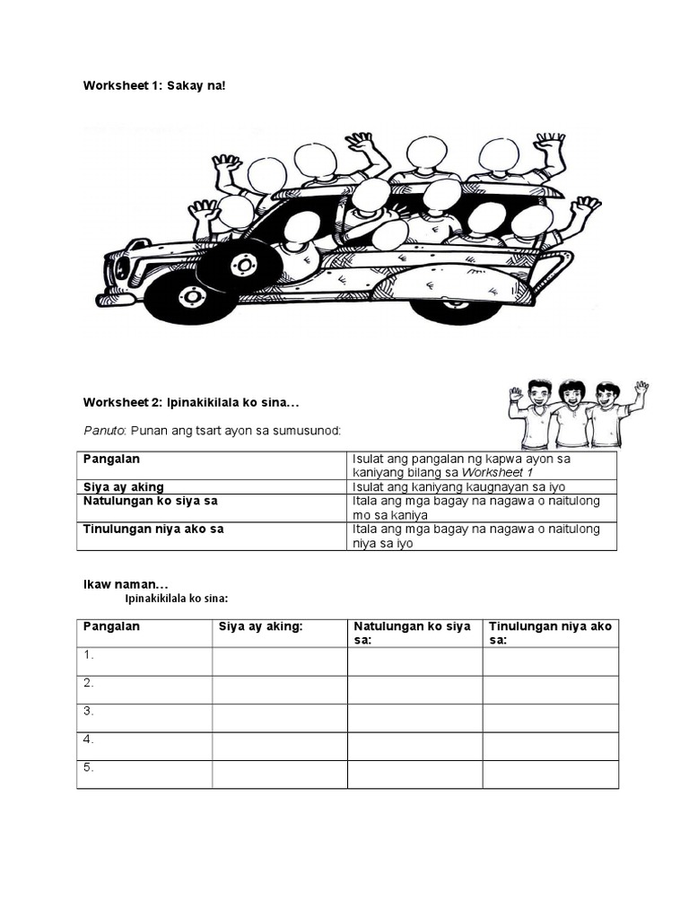 Worksheet ESP | PDF
