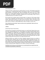 Contoh Template Perkenalan Diri | PDF