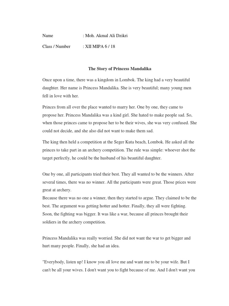 Teks Storytelling Uprak | PDF | Art | Poetry