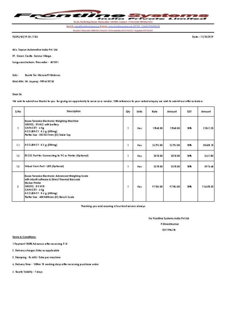 1105 - Toprun Auto - Weight Machine - 11 10 19 PDF | PDF | Computer ...