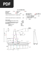 Wing Wall Design and Calculations | PDF | Physics | Civil Engineering
