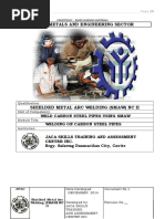 Self - Assessment Guide: Shielded Metal Arc Welding (Smaw) NC Ii Weld ...