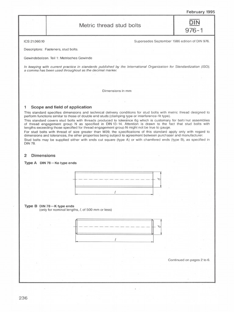 Din 976 PDF | PDF