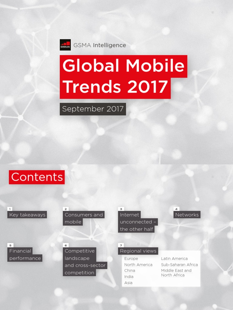 GSMA - Global Mobile Trend 2017-2025 PDF | PDF | Virtual Reality ...