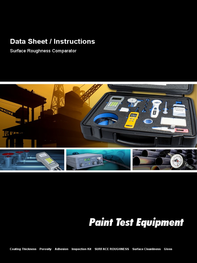 Iso 8503-1 - 8503-2 - Surface Roughness Comprator PDF | PDF | Surface ...