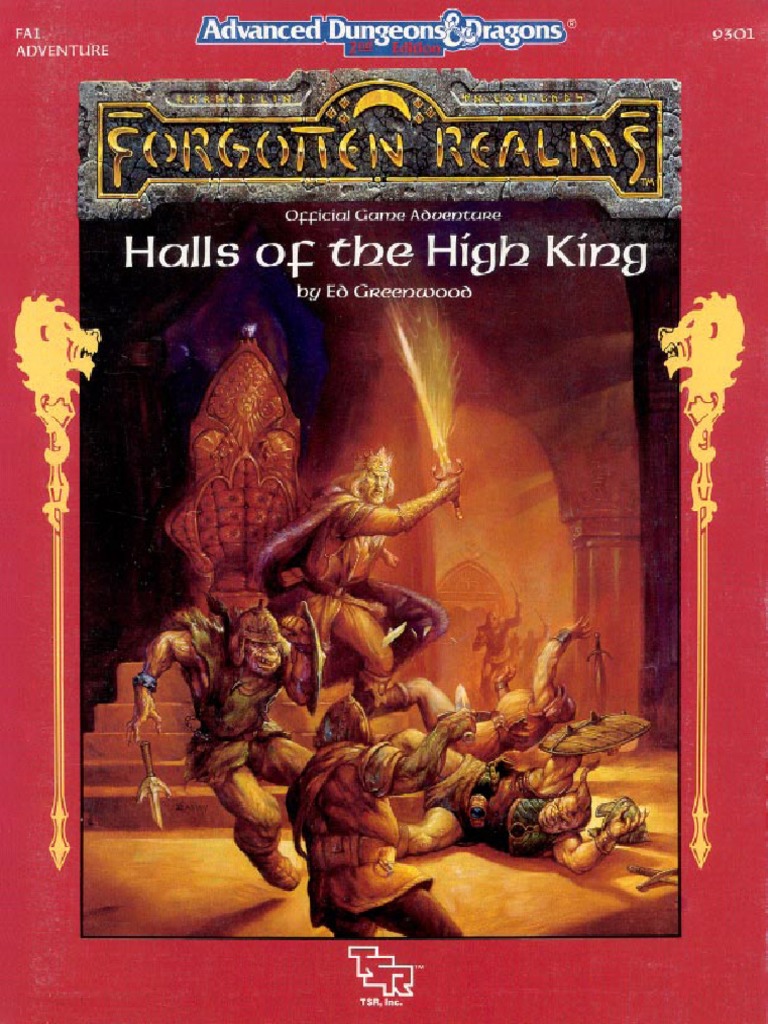 FA1 - Halls of The High King PDF | PDF | Forgotten Realms | Dungeons ...