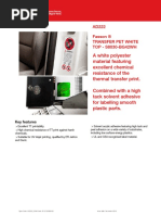 Af186 Pe85 Top White s692n-Bg40wh FSC - en | PDF | Adhesive ...
