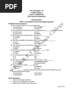 Classical Mechanics MCQs | PDF | Rotation Around A Fixed Axis | Angular ...