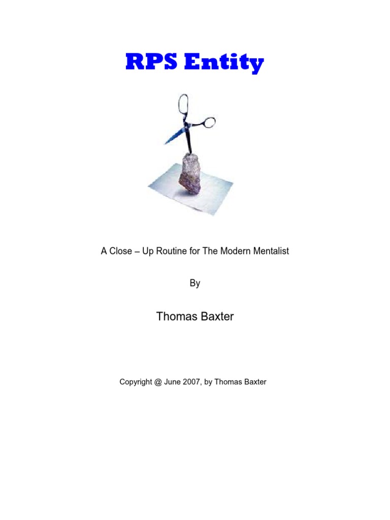 Thomas Baxter - RPS Entity | PDF