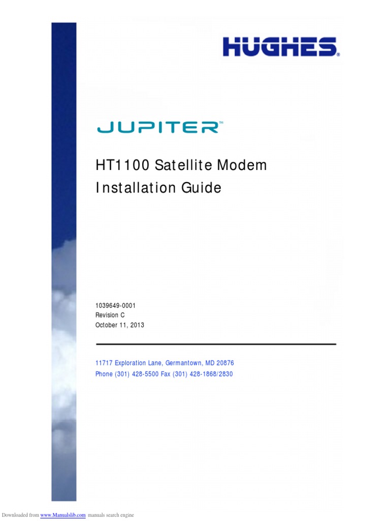 Jupiter ht1100 | PDF | Modem | Power Supply