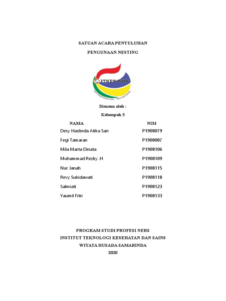 Sap Penggunaan Nesting | PDF