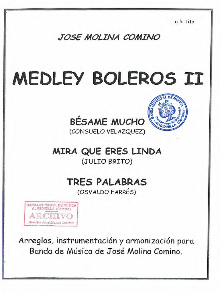 Medley Boleros II PDF | PDF