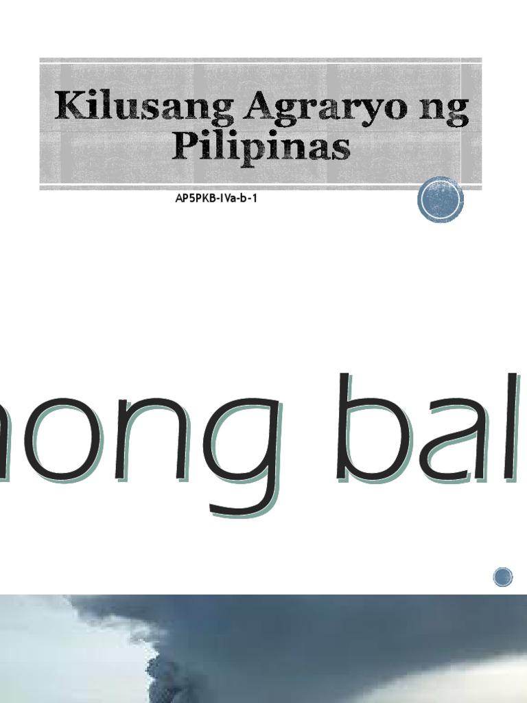 Kilusang Agraryo NG Pilipinas | PDF