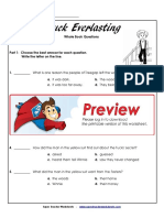 Tuck Everlasting Chapter Questions Guide | PDF | Anthropomorphism