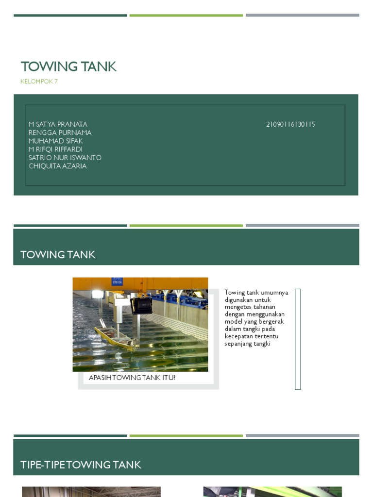 Towing Tank dan Hukum Perbandingan | PDF
