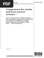 BS 5588 9 1999 PDF | PDF | Duct (Flow) | Fires