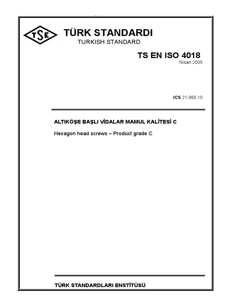 TS en Iso 4018 | PDF