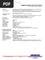 Ficha Técnica HEMPATHANE HS 55610 | PDF | Agua | Contaminación