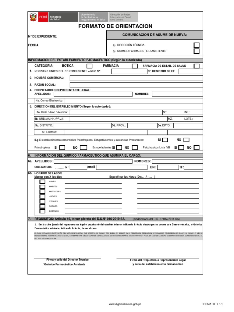 Comunicacion de Asume DT y Asist. Tecn. Diris Lima Centro | PDF ...