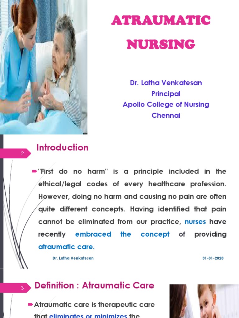 Atraumatic Care in Pediatric Nursing | PDF | Stress (Biology) | Pain