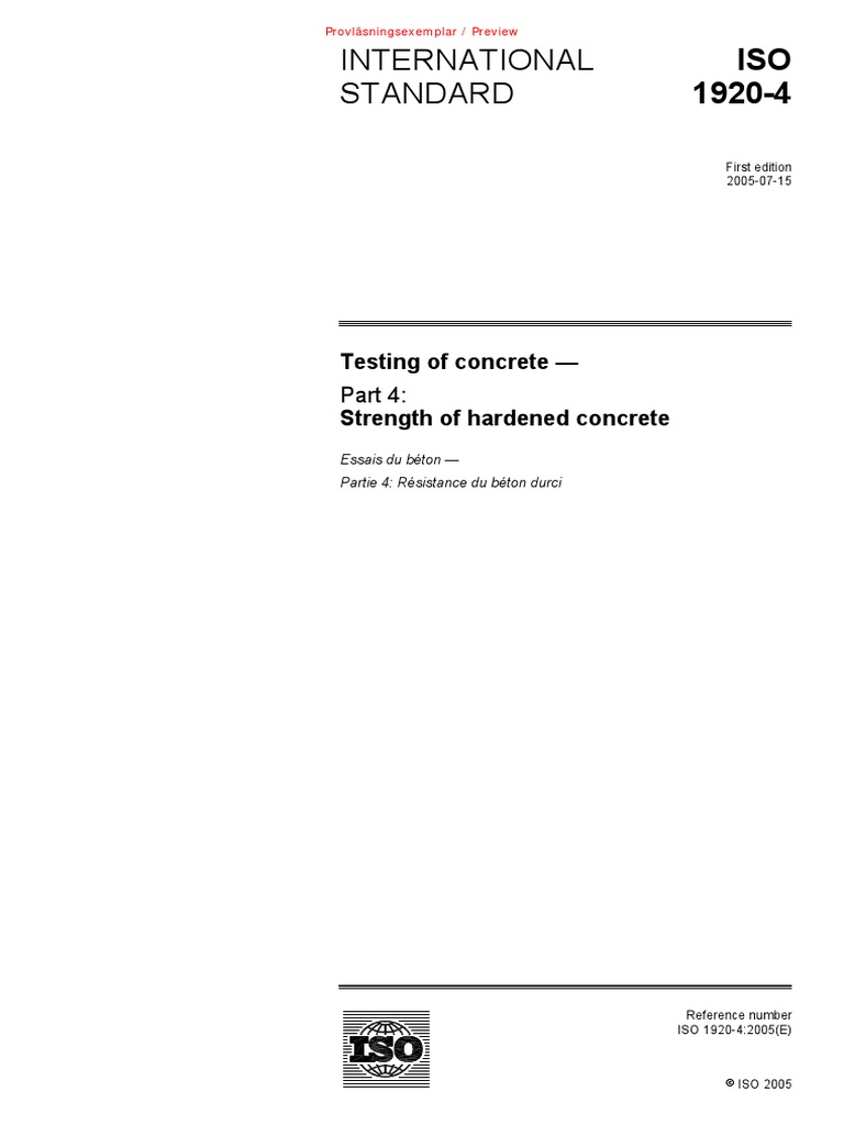 Iso 1920 4 2005 en PDF | PDF | International Organization For ...