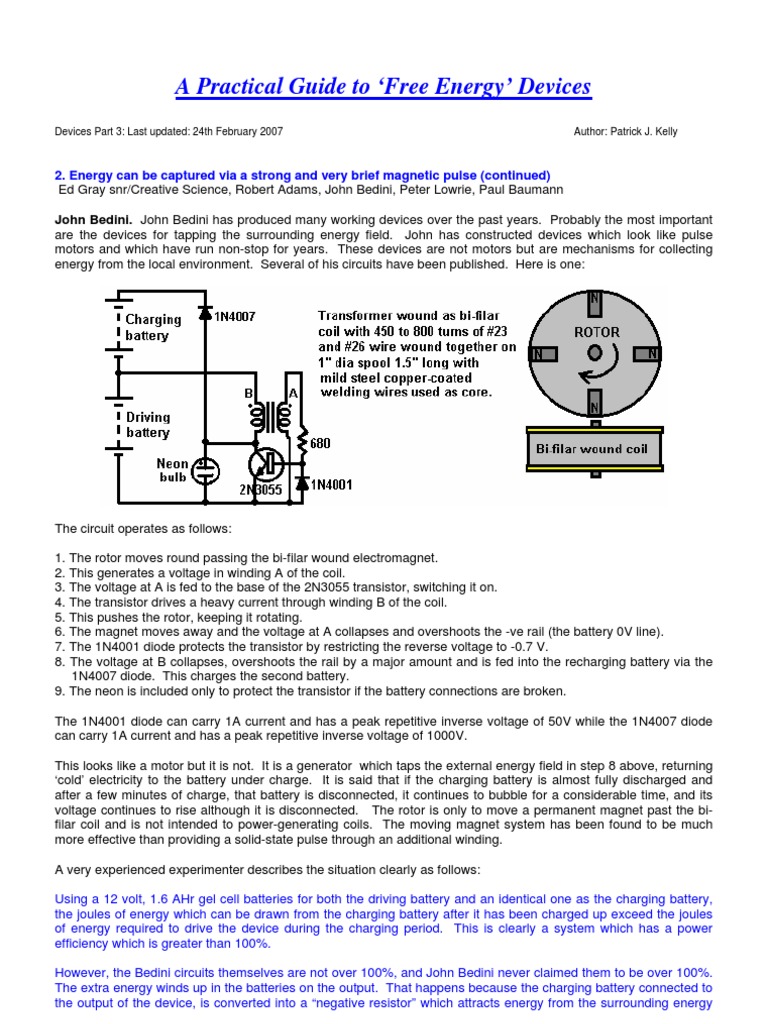 An In-Depth Look at John Bedini's Self-Powered Battery Charging ...
