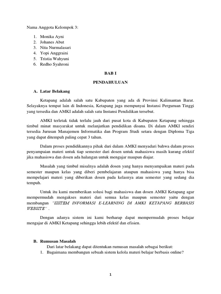 Contoh TUGAS METOPEN | PDF