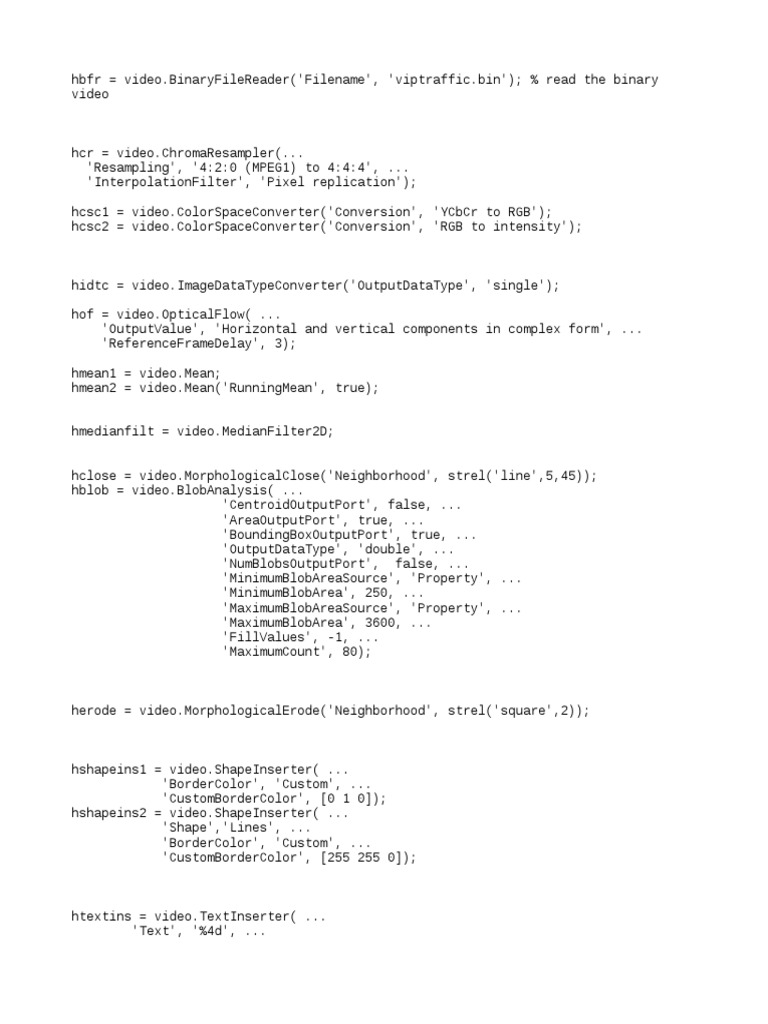 Tracking Using Optical Flow | PDF | Video | Imaging