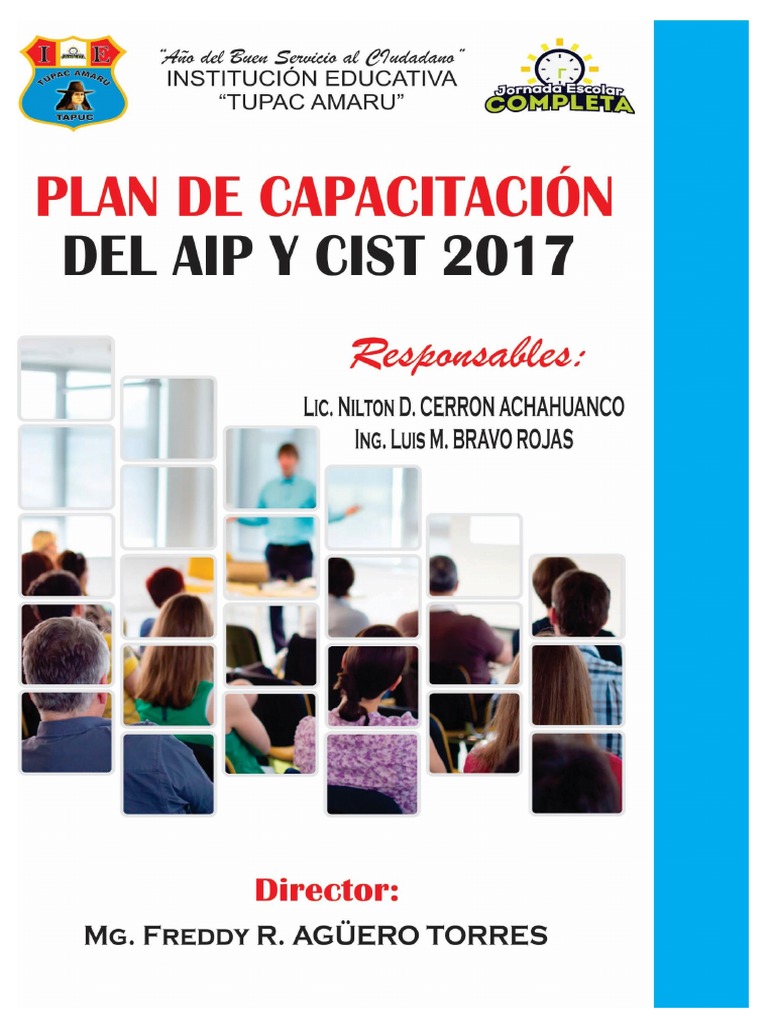 Plan de Capacitacion-Aip-2017 | PDF | Tecnología de información y ...