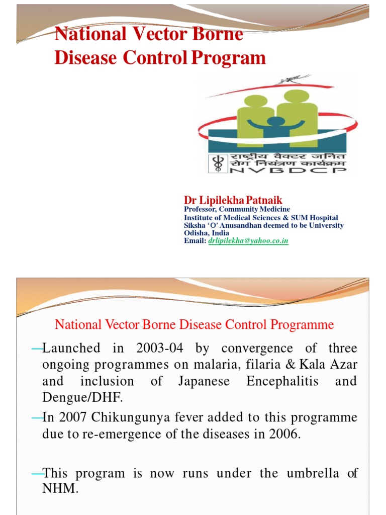 NVBDCP Overview and Disease Strategies | PDF | Malaria | Animal Diseases