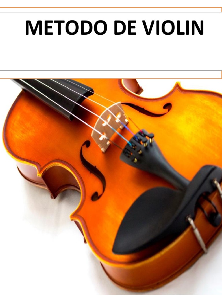 Método de Violín: Escalas a una Octava | PDF