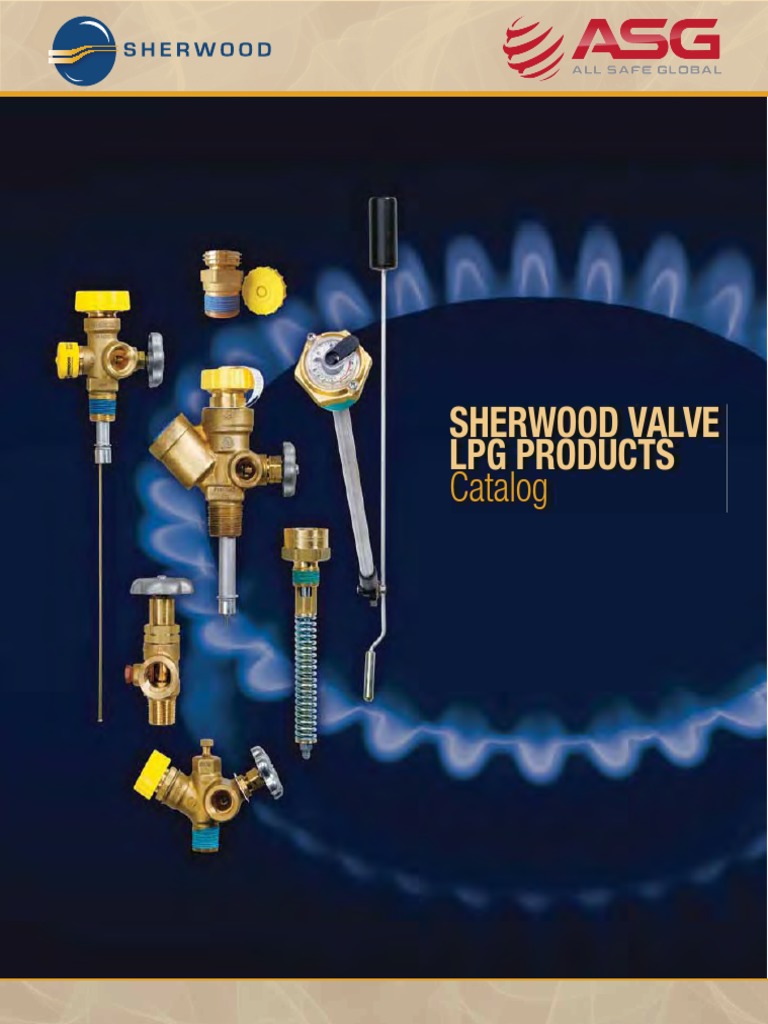 SherwoodValve LPG Catalog PDF | PDF | Liquefied Petroleum Gas | Valve