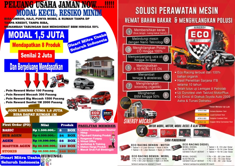 Brosur Eco Racing | PDF