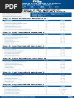 Powerlifting 12 Weeks Program | PDF | Athletic Sports | Physical Exercise