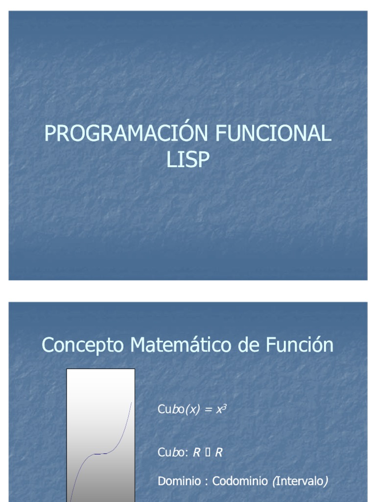 Programacion Funcional | PDF | Programacion Funcional | Lenguaje de ...