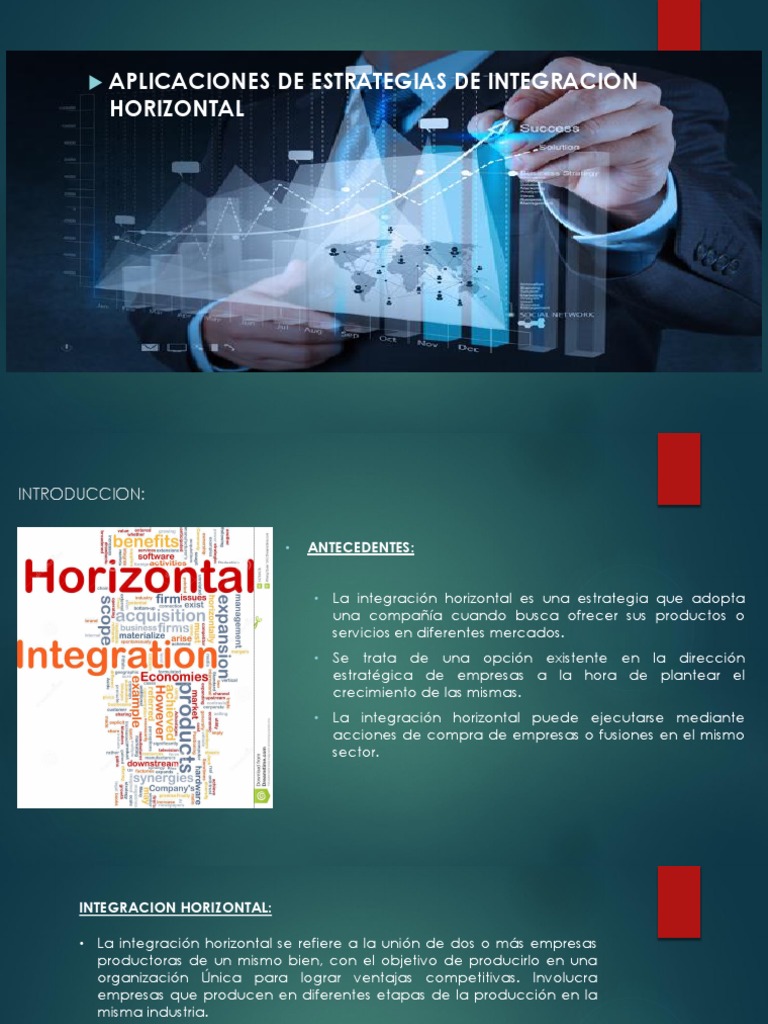 Integracion Horizontal | PDF | Proyecto conjunto | Monopolio