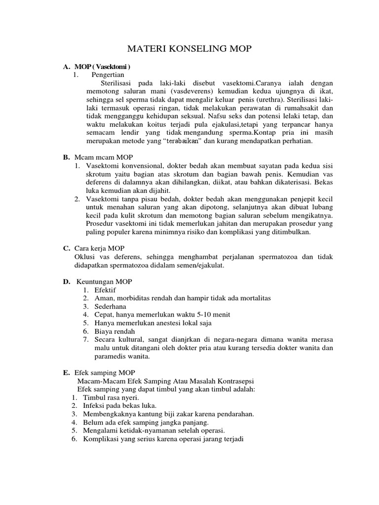 Metode Modern Sterilisasi Mow Dan Mop Pdf