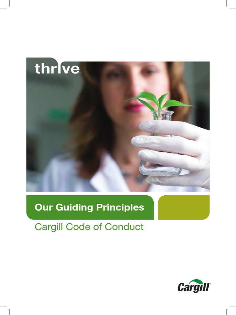 Code - of - Conduct - 2019 - ENGLISH Cargill PDF | PDF | Bribery | Business