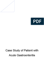 Acute Gastroenteritis With Moderate Dehydration | PDF | Digestion ...