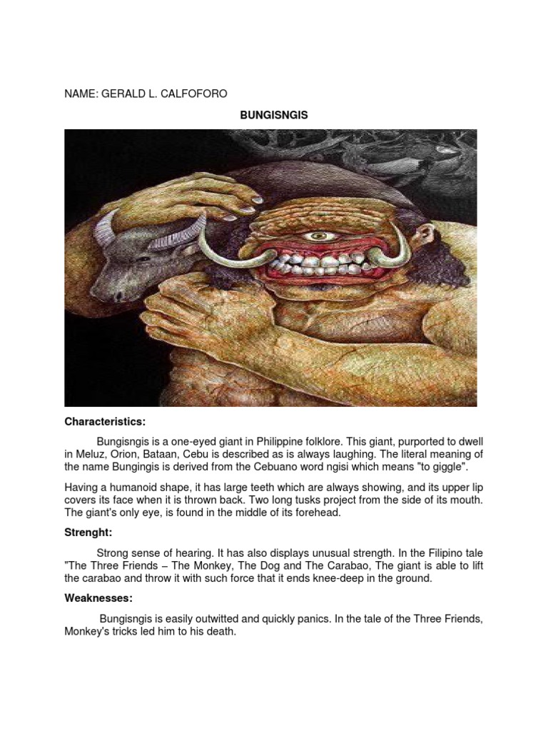 BUNGISNGIS | PDF