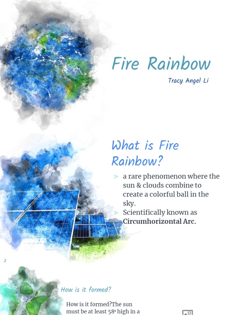 Understanding Fire Rainbows | PDF