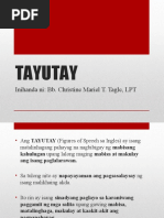 Uri NG Tayutay | PDF