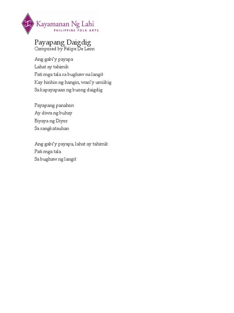 Payapang Daigdig PDF | PDF